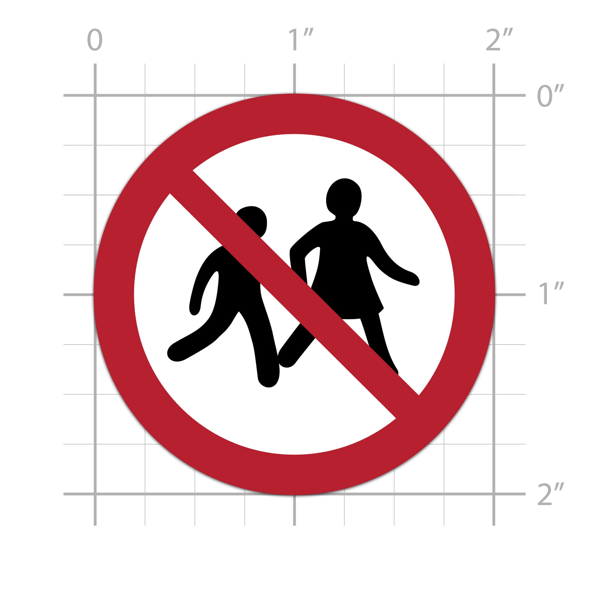 P036 No Children Allowed Sticker for water bottle phone tumbler hard ...