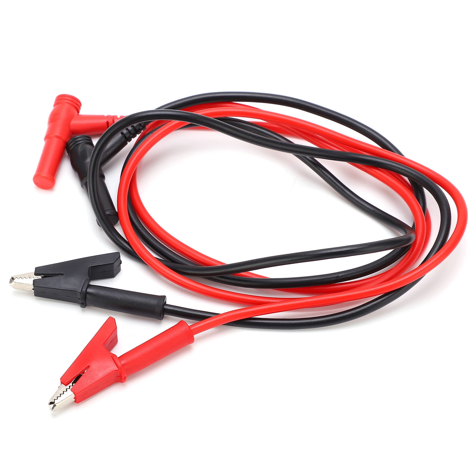 P08 4mm Multimeter Test Line DIY Plug to Clip Testing Cable for Car ...