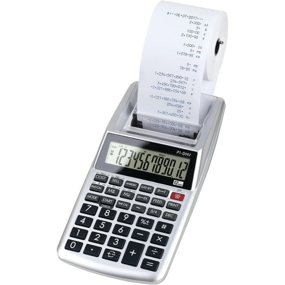 10 Key Calculator With Paper Tape