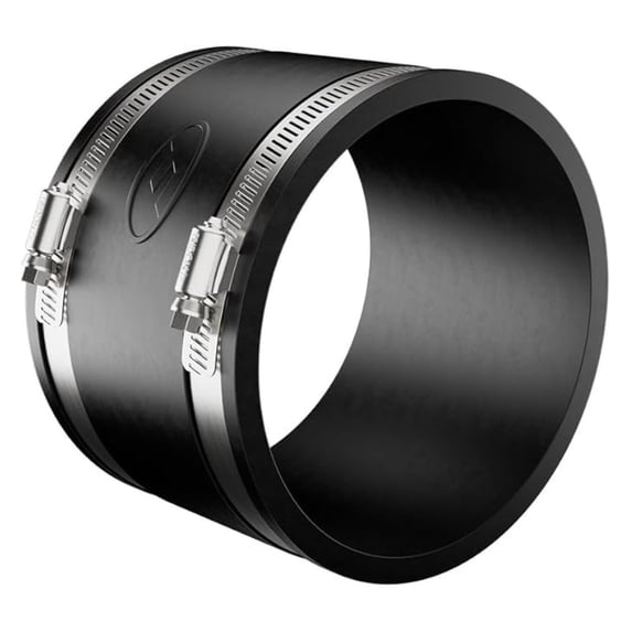 P1056-44 Flexible PVC Pipe Coupling for Cast Iron, Plastic or Steel to ...