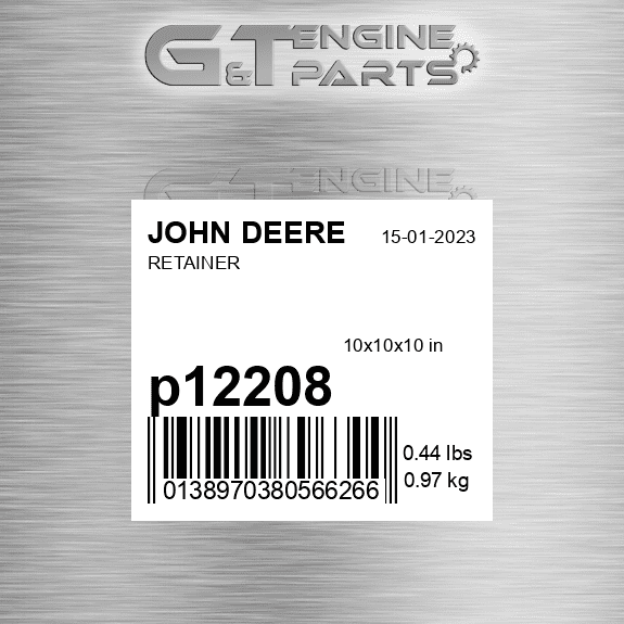 P12208 RETAINER fits JOHN DEERE (New OEM) - Walmart.com