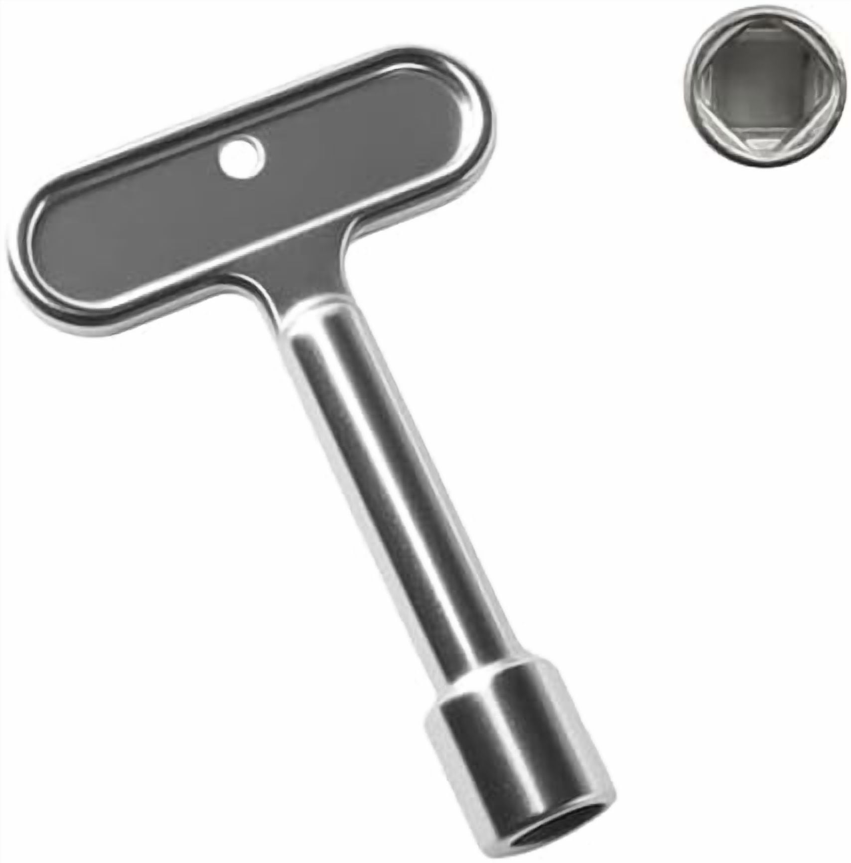 P1300-PART-13-KEY Fire Hydrant Wrench, Water Spigot Key for Wall ...