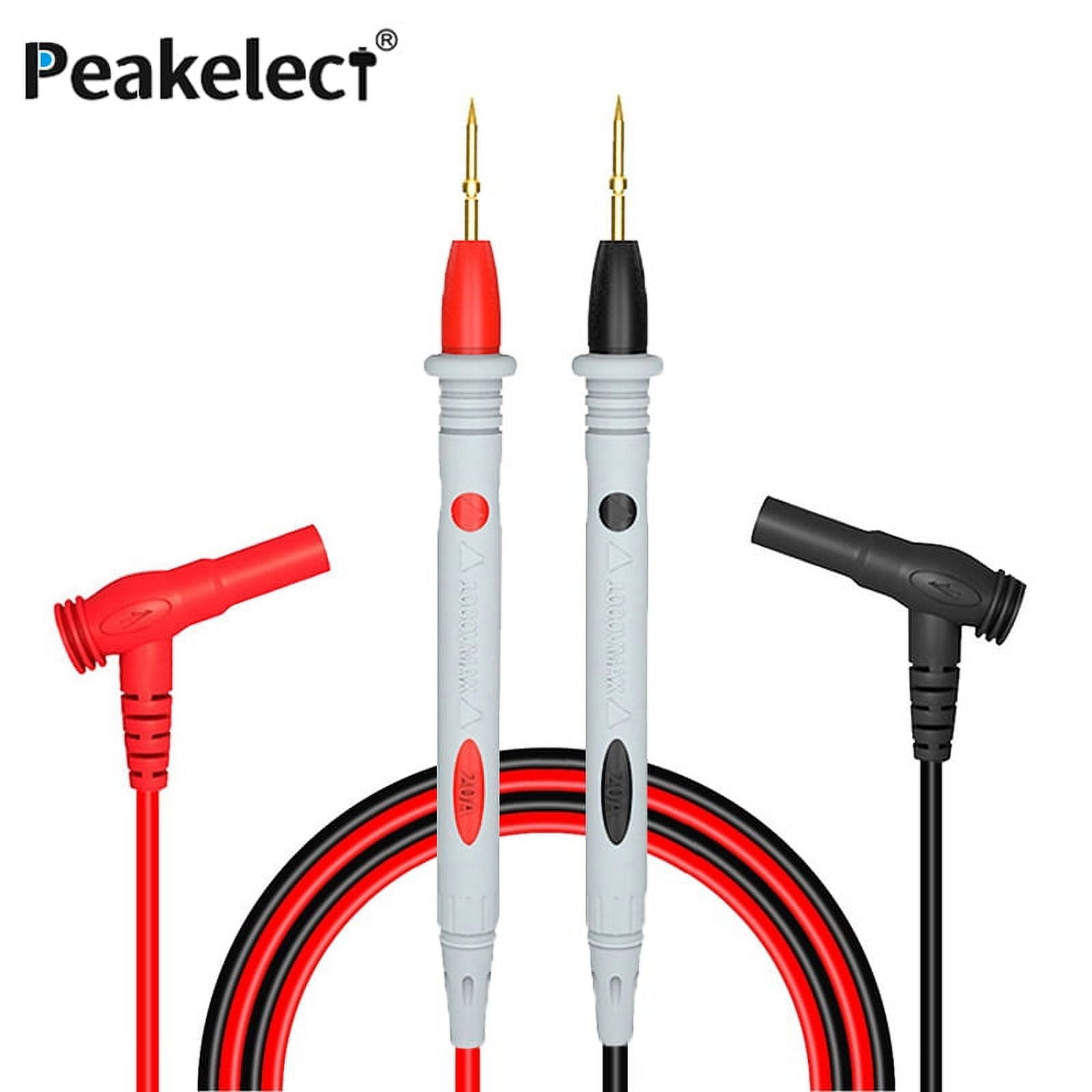 P1502B Multimeter Test Lead with With Alligator Clips 4mm Banana Plug ...