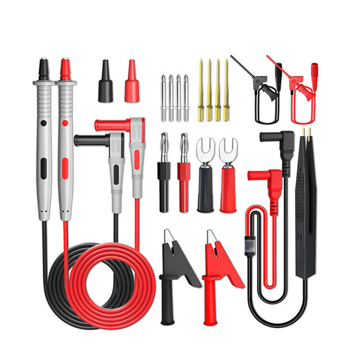 P1503E Series Universal Multimeter Probe Test Leads Kit Replacement ...