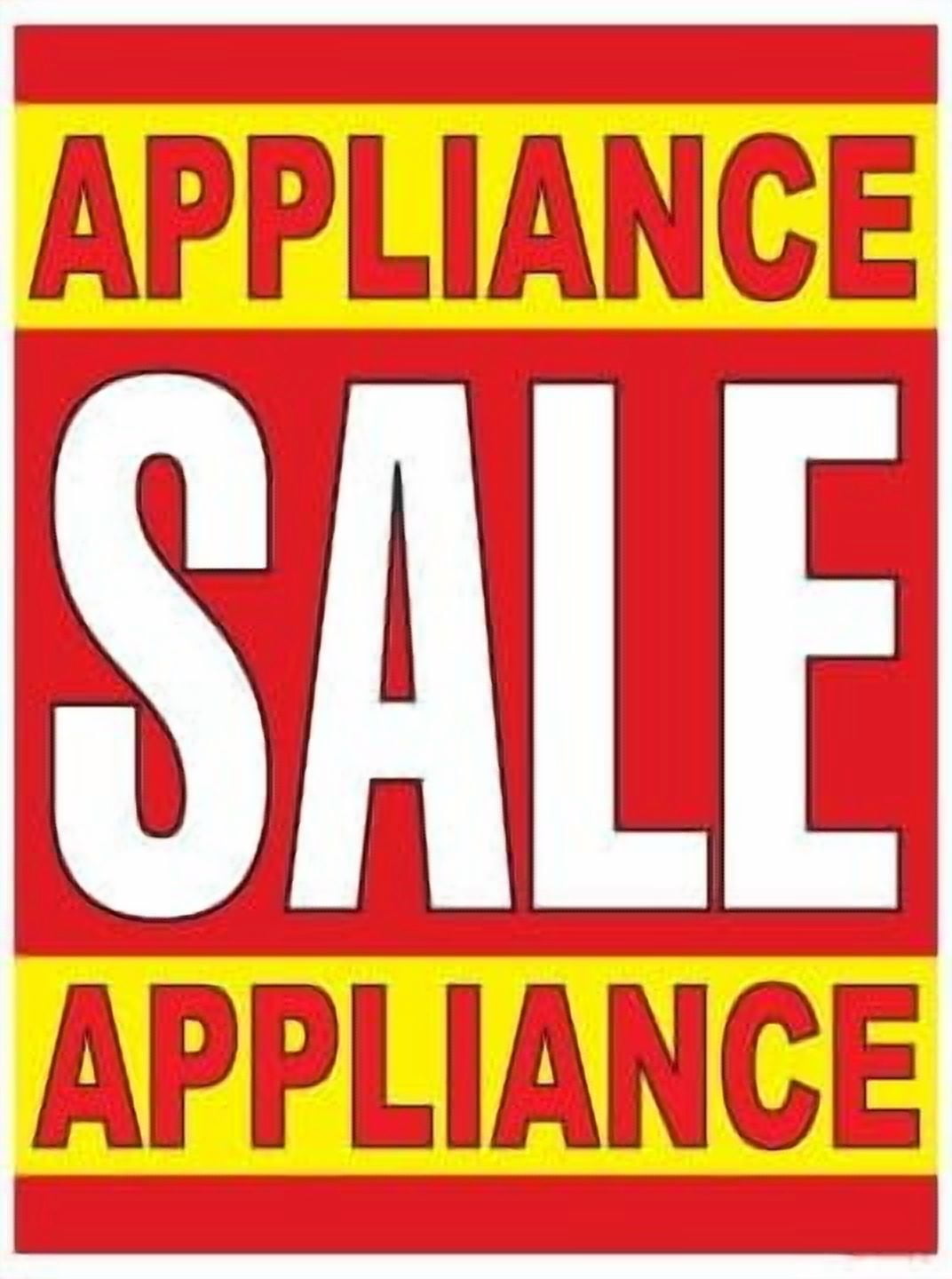 P15APS Appliance Sale Window Sale Sign Posters Retail Business Store ...
