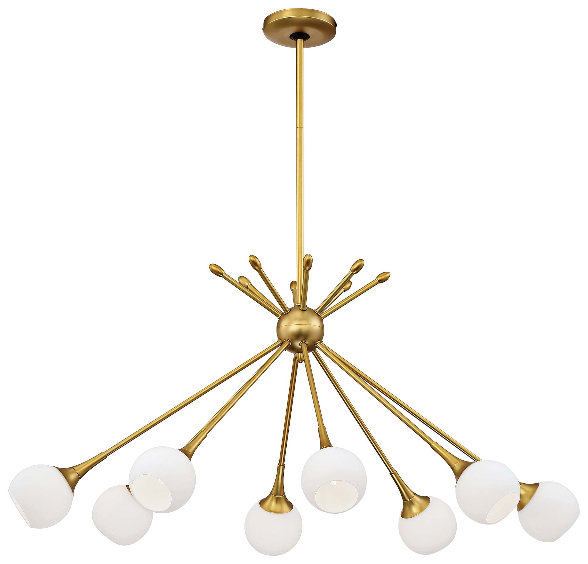 P1808-248-George Kovacs Lighting-Pontil - Eight Light Island-Honey Gold ...