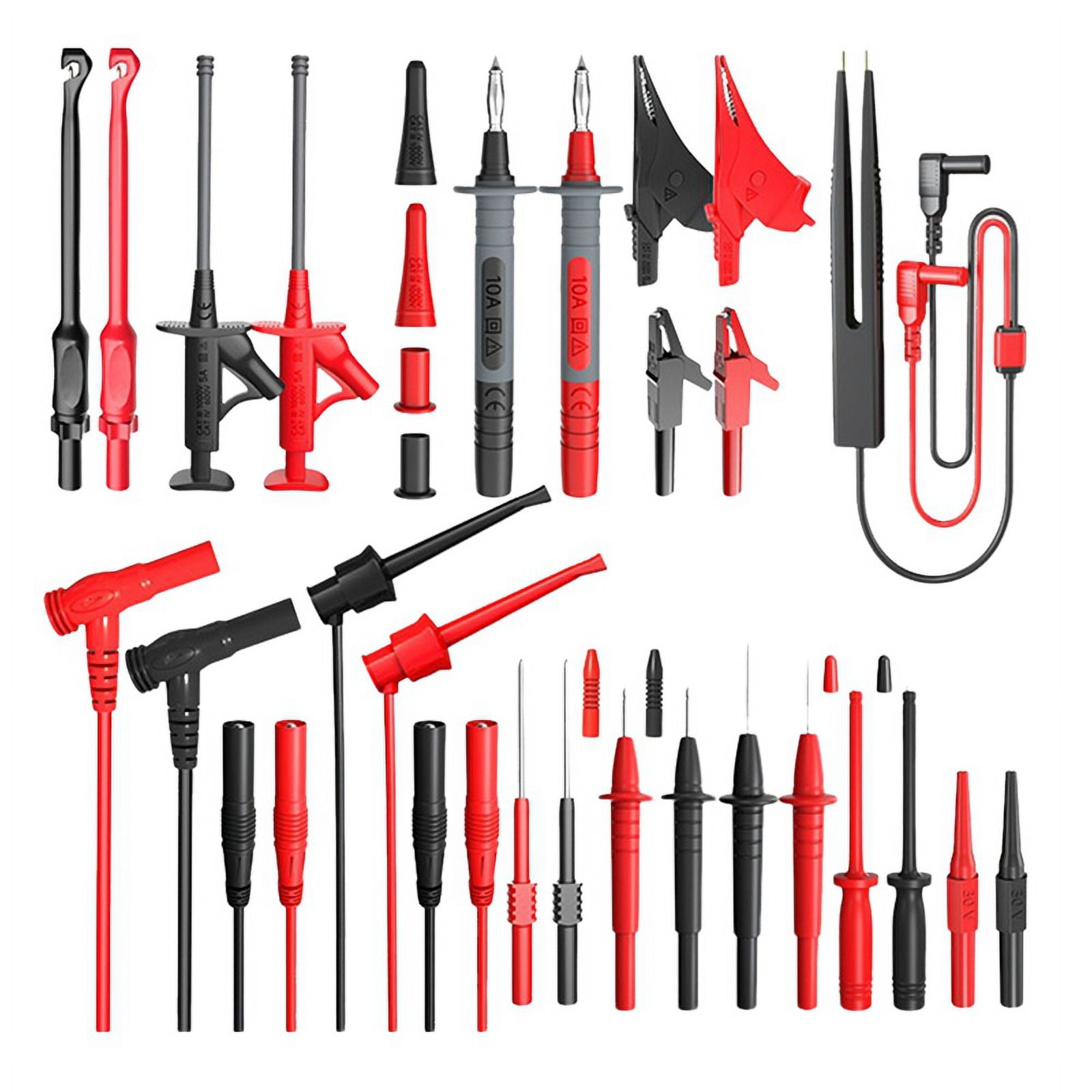 P1925 Multimeter Test Leads Kit with Digital Electrical Test Probes Set ...