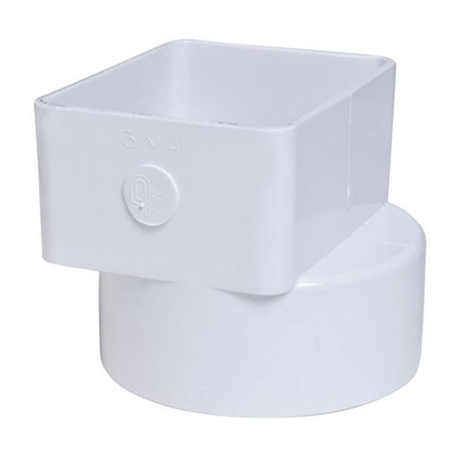 P1926 3 x 4 x 4 in. Flush Downspout Adapter - Walmart.com