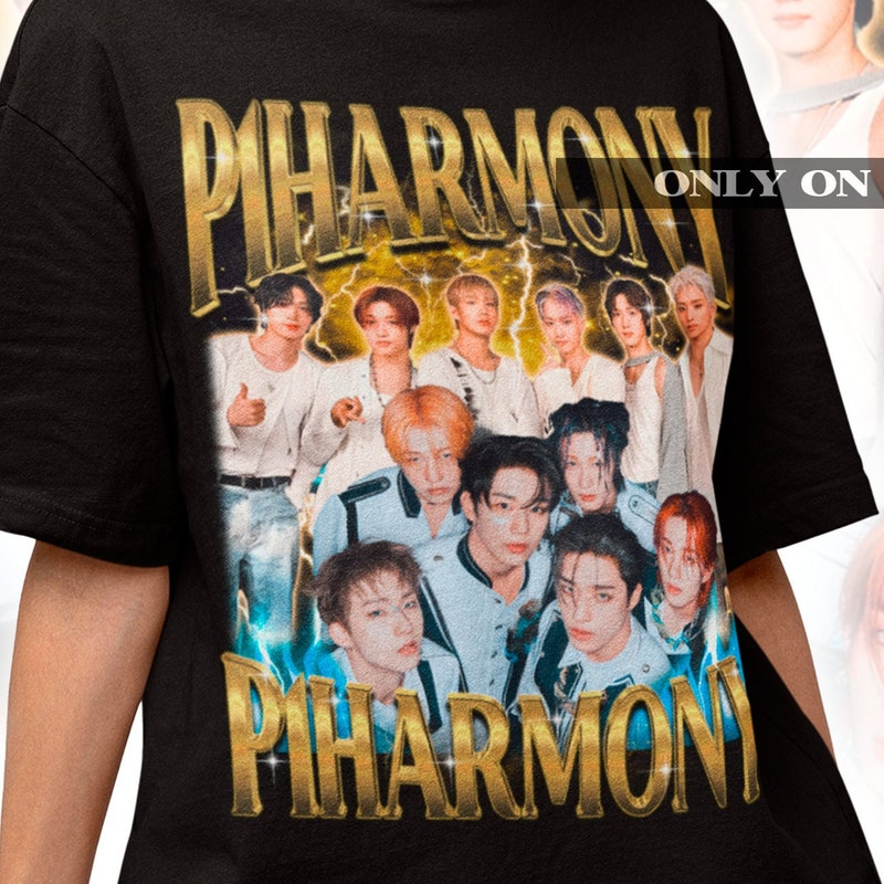 P1Harmony 90S Retro Shirt - P1Harmony Fan Merch - p1Harmony Kpop T ...