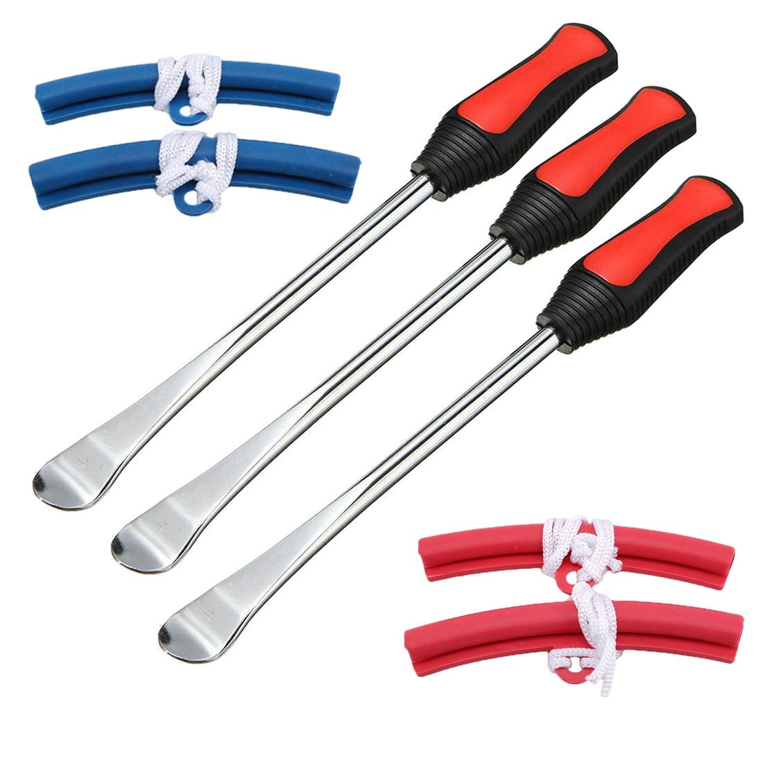 P1TOOLS Tire Spoons Lever Iron Tool, 11.5" Professional Steel Tire ...