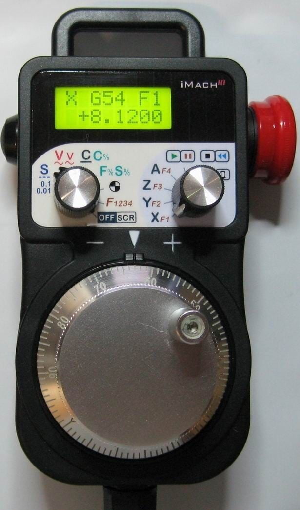 P2-S USB CNC MPG Pendant Handwheel for Mach3, Mach4, LinuxCNC, UCCNC ...