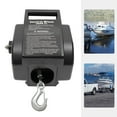 P2000-4 2000LB Electric Boat Winch, Reversible Electric Trailer Winch ...