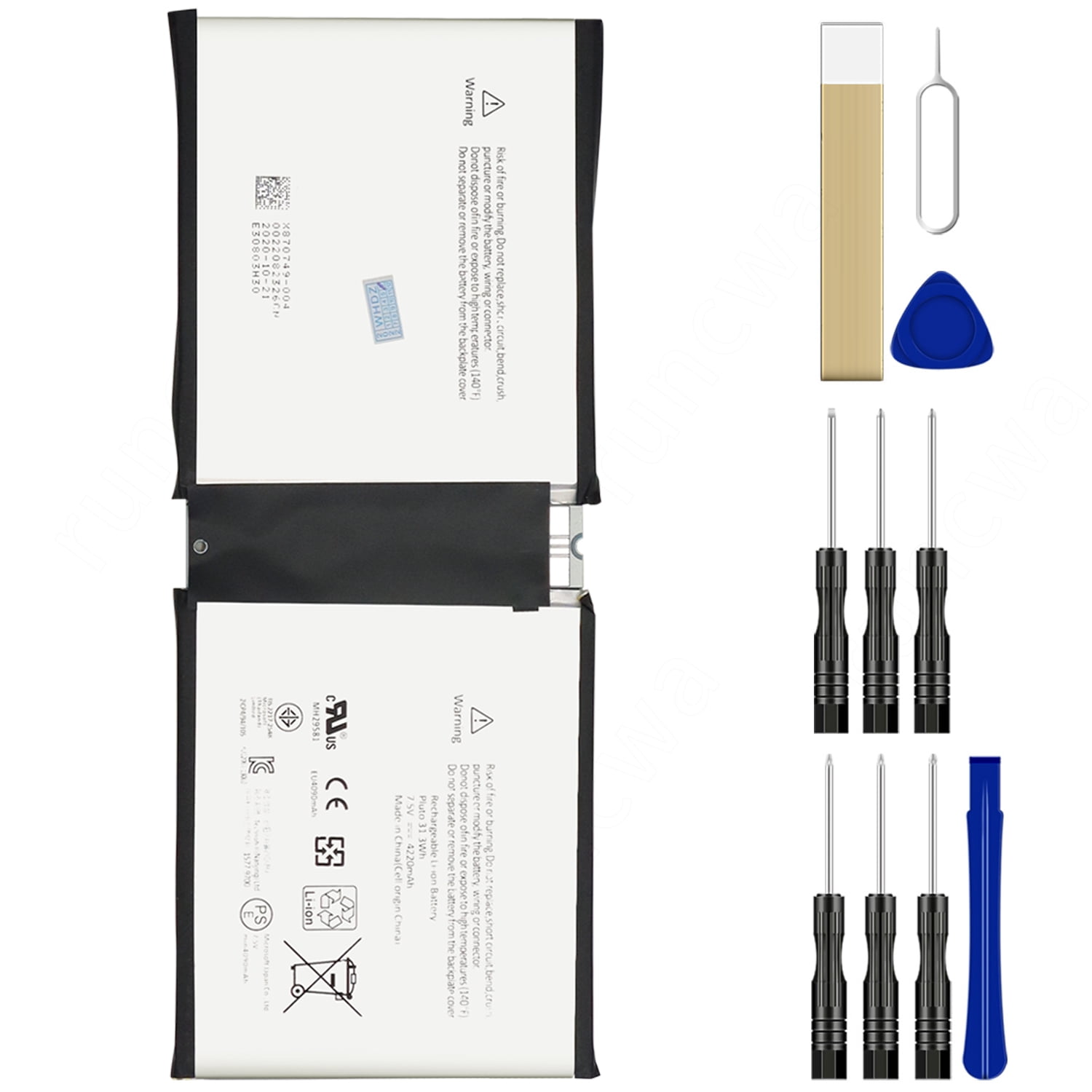 P21G2B Replacement Battery For Microsoft Surface 2 RT2 10.6" Tablet ...