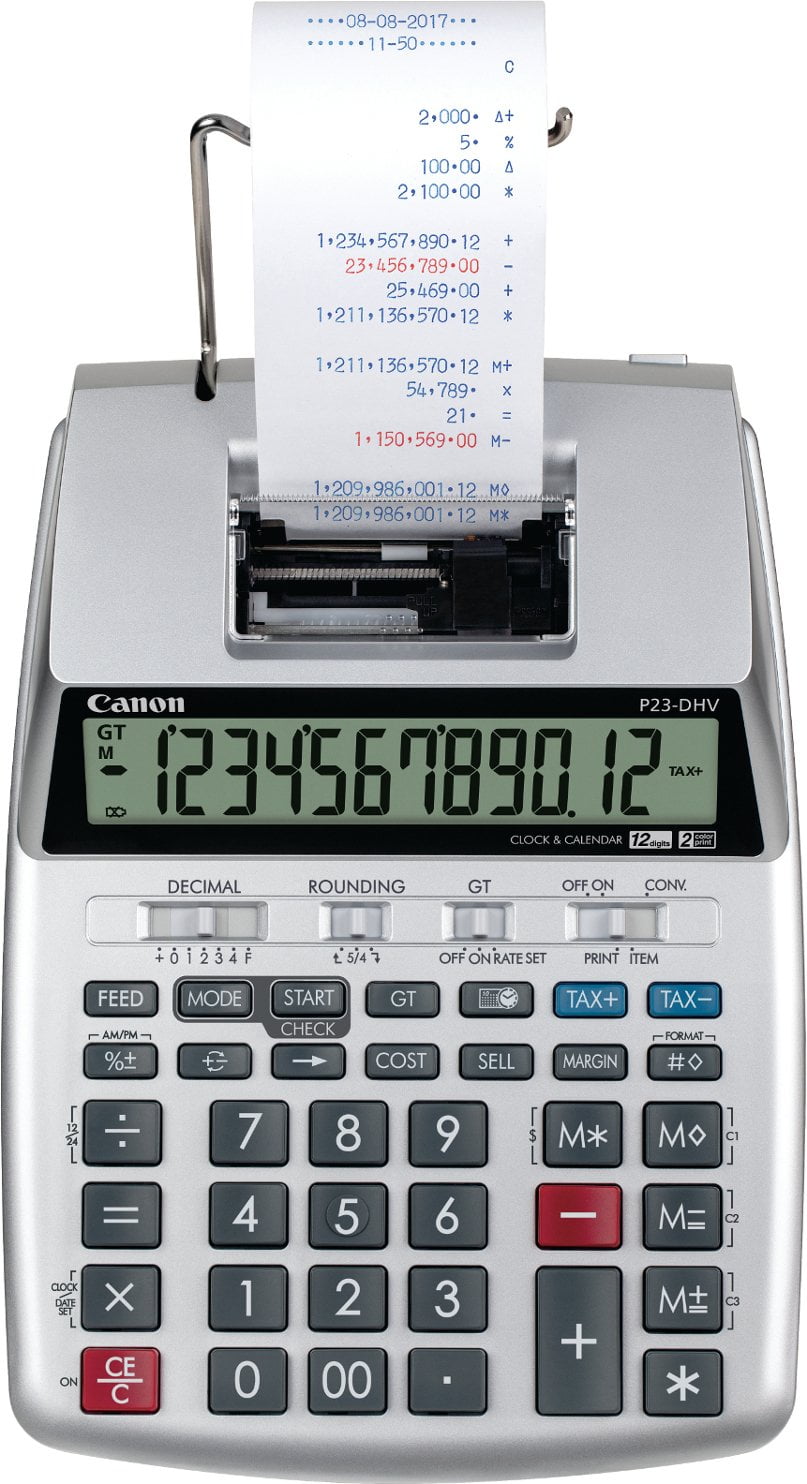 P23-DHV-3 Financial Printing Calculator with Tax Business Functions ...