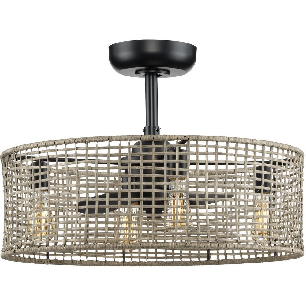 P250068-31M-WB-Progress Lighting-Belva - 25.25 Inch 3 Blade Ceiling Fan ...