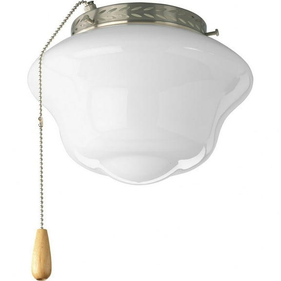 Progress Lighting Airpro Collection, 1-Light Ceiling Fan Light Kit ...