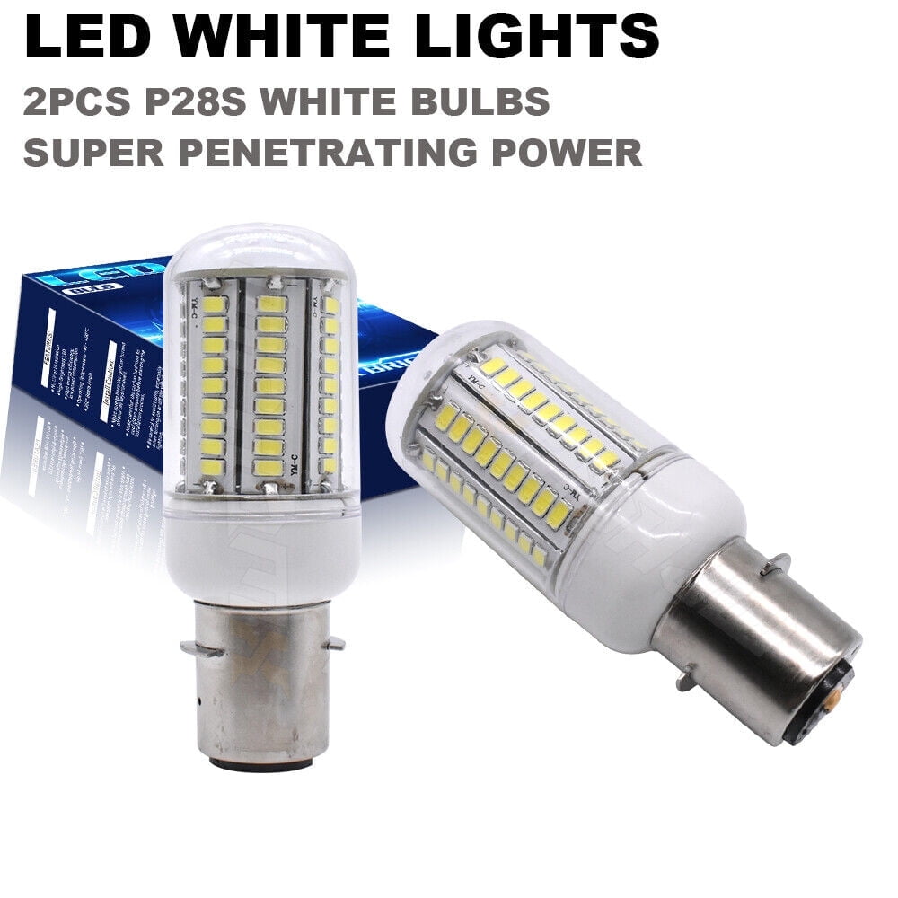 P28S 40W LED Marine Navigation Bulb, 81SMD Stage Studio Light, 120V ...