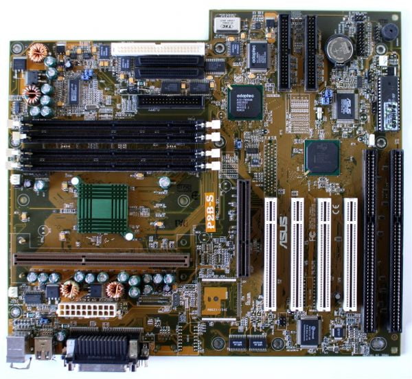 P2B-S REV.1.03 MOTHERBOARD, 2X ISA, 4X PCI, 1X AGP - Walmart.com