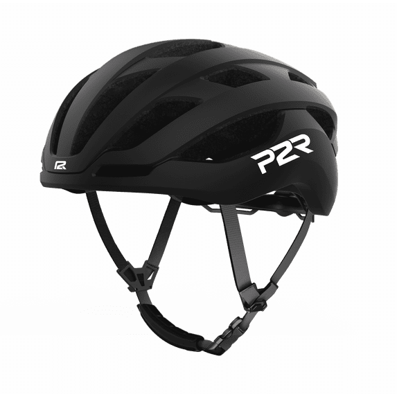 P2R Adult Road Bike Helmet with Mips,Magnetic Rear Light, Black,(55 ...