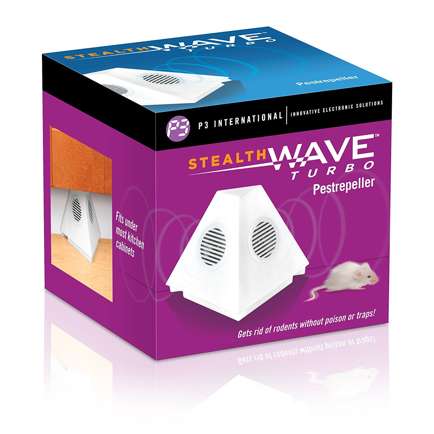 P3 International P7792 Pest Repeller, Stealth Wave Turbo - Walmart.com