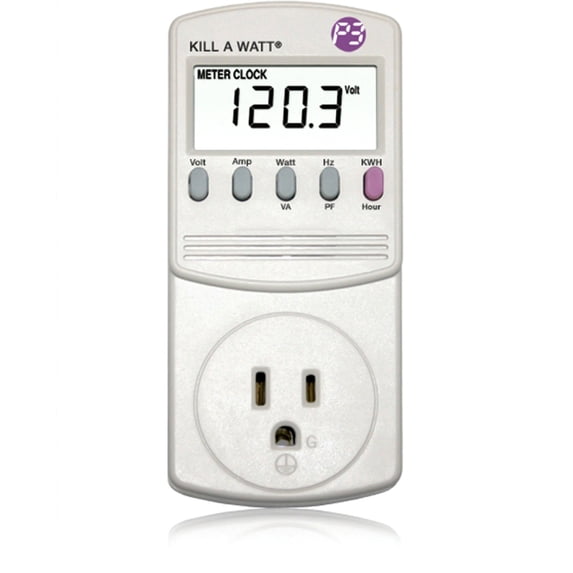 P3 International Plug-In Power Meter, Kill A Watt Energy Monitor ...