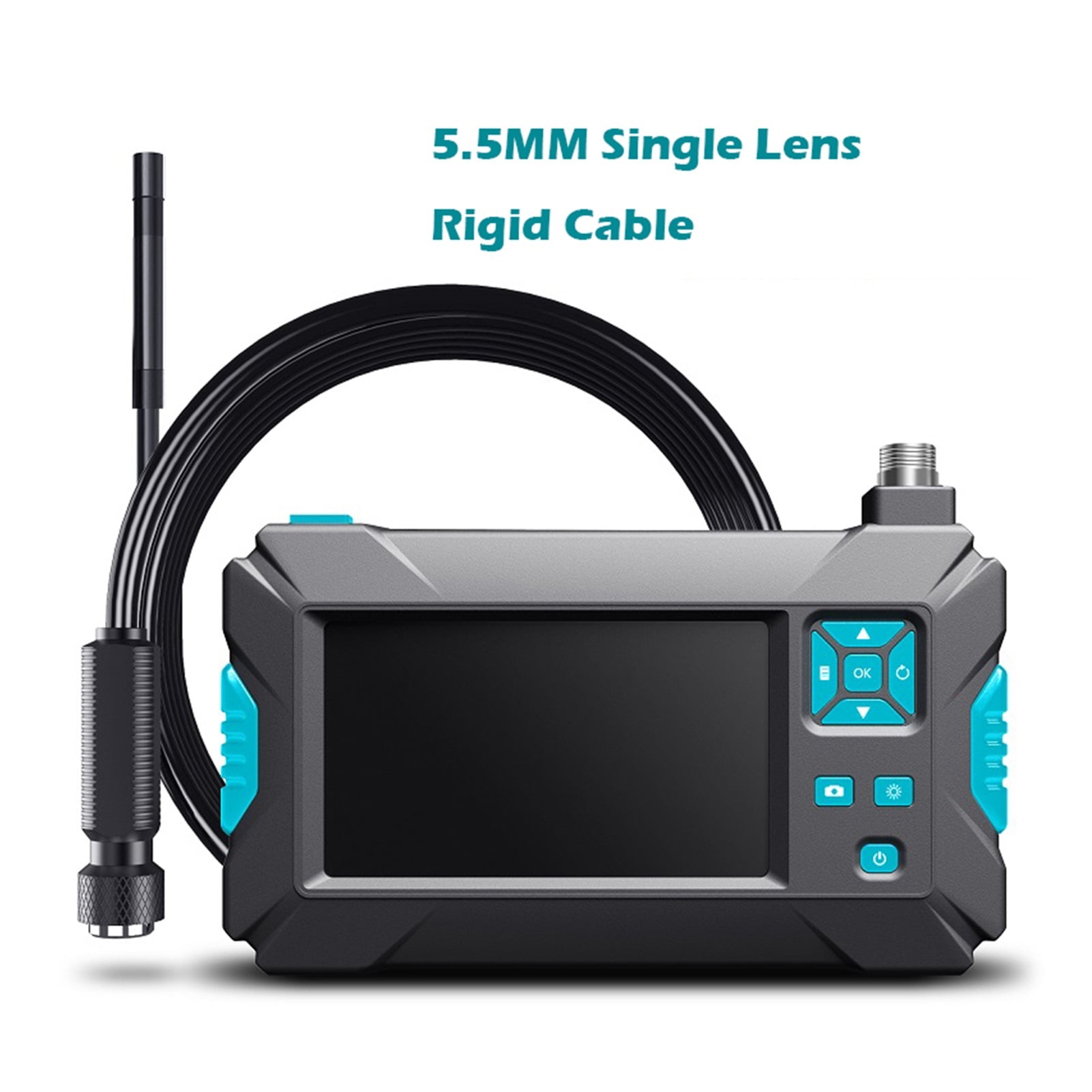 P30 Endoscope Camera 4.3" Screen Singal & Dual Lens HD1080P Waterproof ...