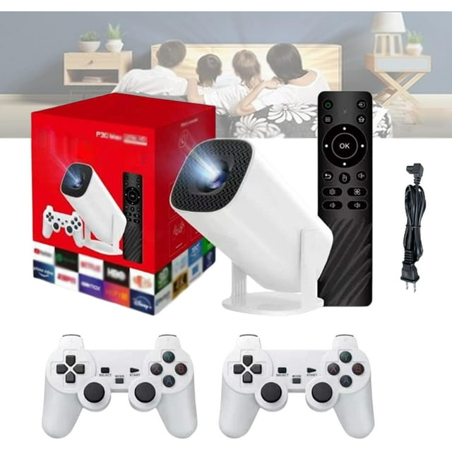 P30 Max Projector And Game, Game Projector M300 Max, Smart Projector ...