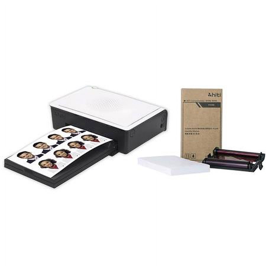 P310W Passport and ID Photo Printer with 4x6" Photo Print Pack ...