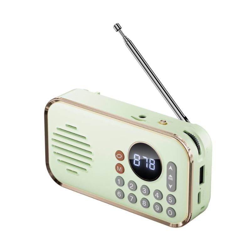 P35 Retro Radio Wireless Bluetooth Speaker Mini Portable Outdoor ...