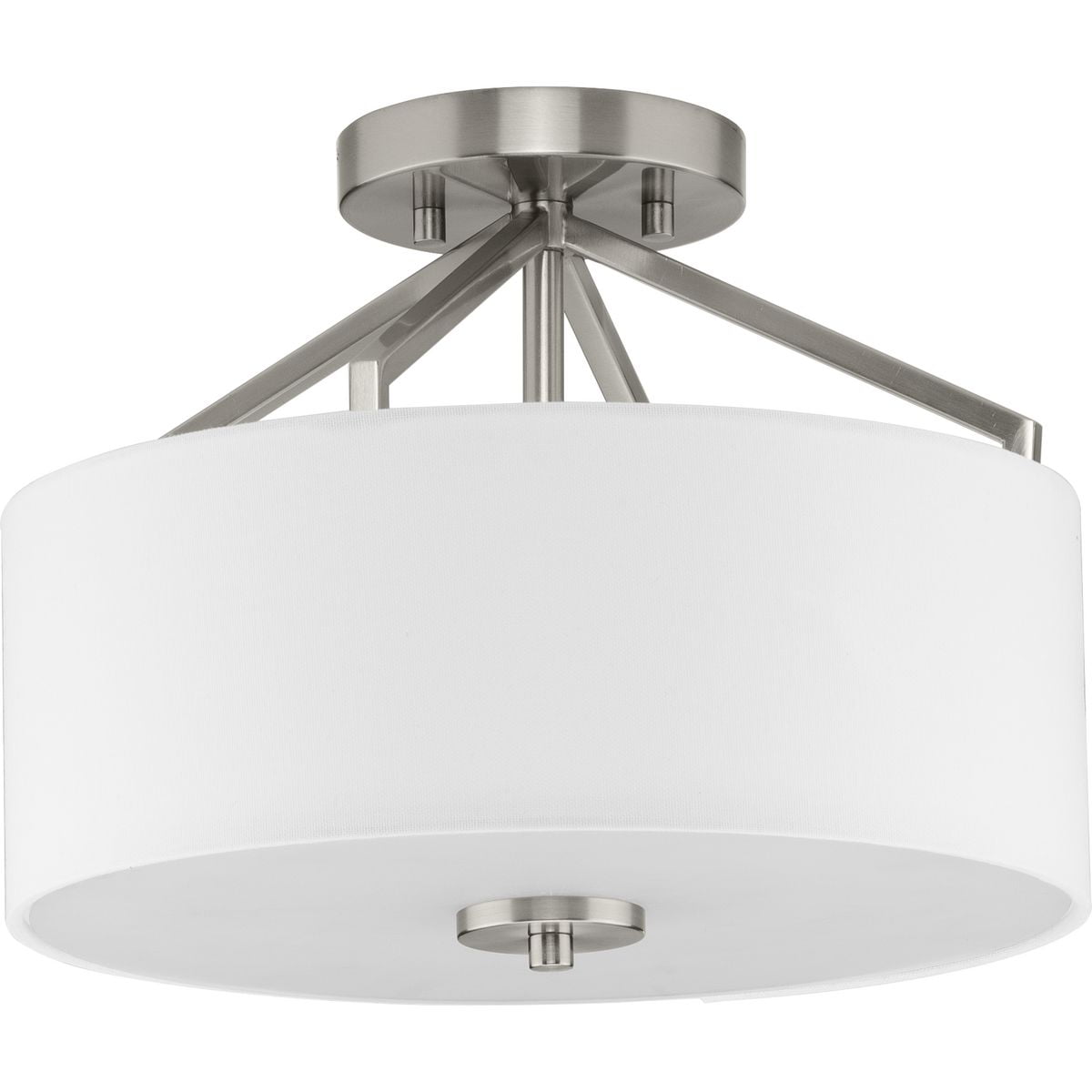 P350239-009-Progress Lighting-Goodwin - 2 Light Convertible Semi-Flush ...