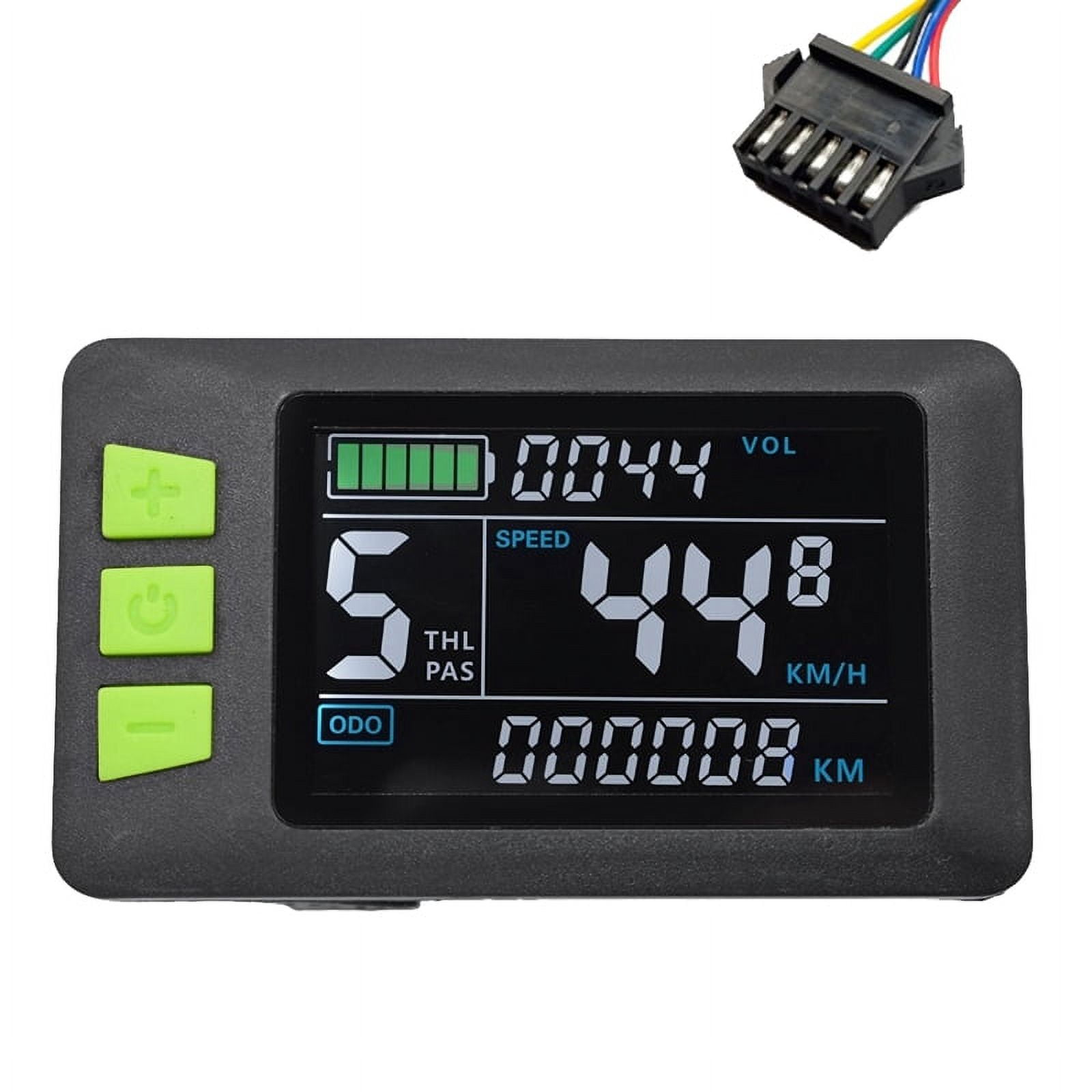 P3C LCD Display Dashboard Meter Colorful Screen 24V-60V Electric Bike ...