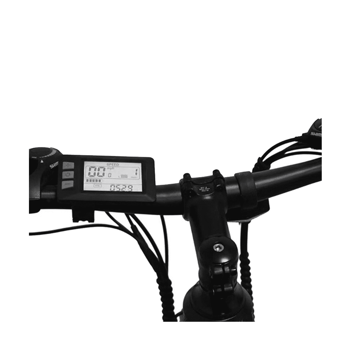 P3H LCD Display Meter Dashboard 24V-60V Electric Bike Meter Display ...