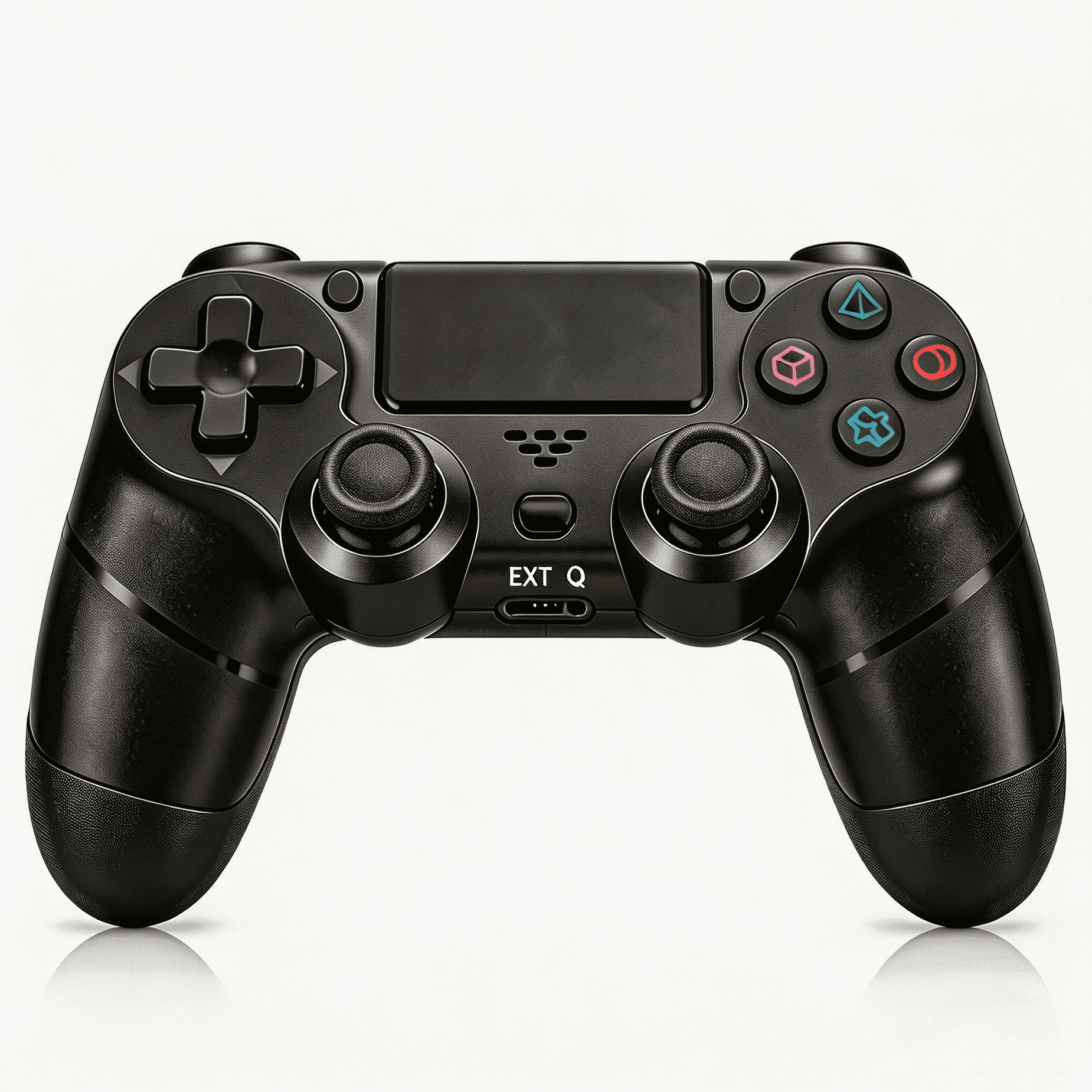 P4 Wireless Controller Gamepad for P4 Slim Pro PC with 6-Axis Gyro Dual ...