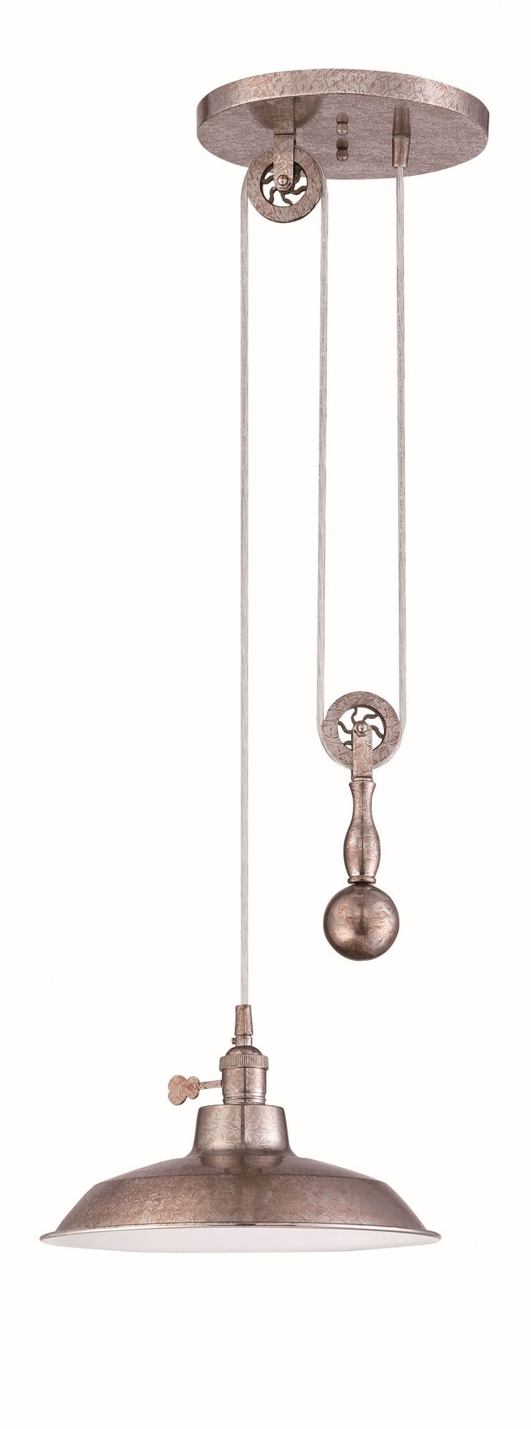 Craftmade Lighting - 1 Light Pully Pendant - Ceiling Lighting - Pulley ...