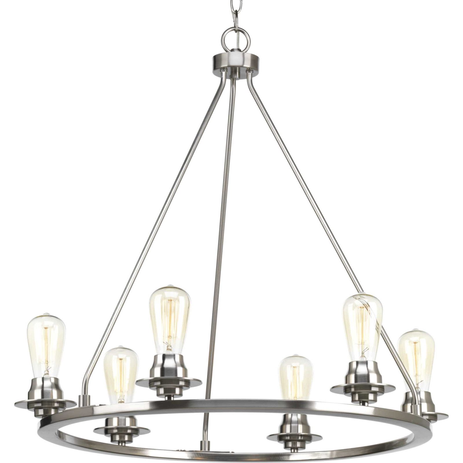 P400015-009-Progress Lighting-Debut - Chandeliers Light - 6 Light in ...