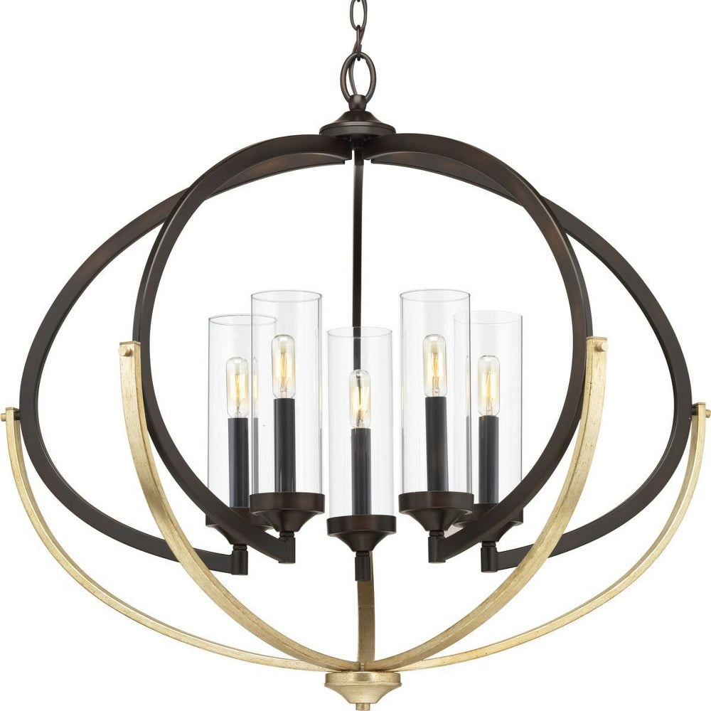 P400117-020-Progress Lighting-Evoke - Chandeliers Light - 5 Light ...