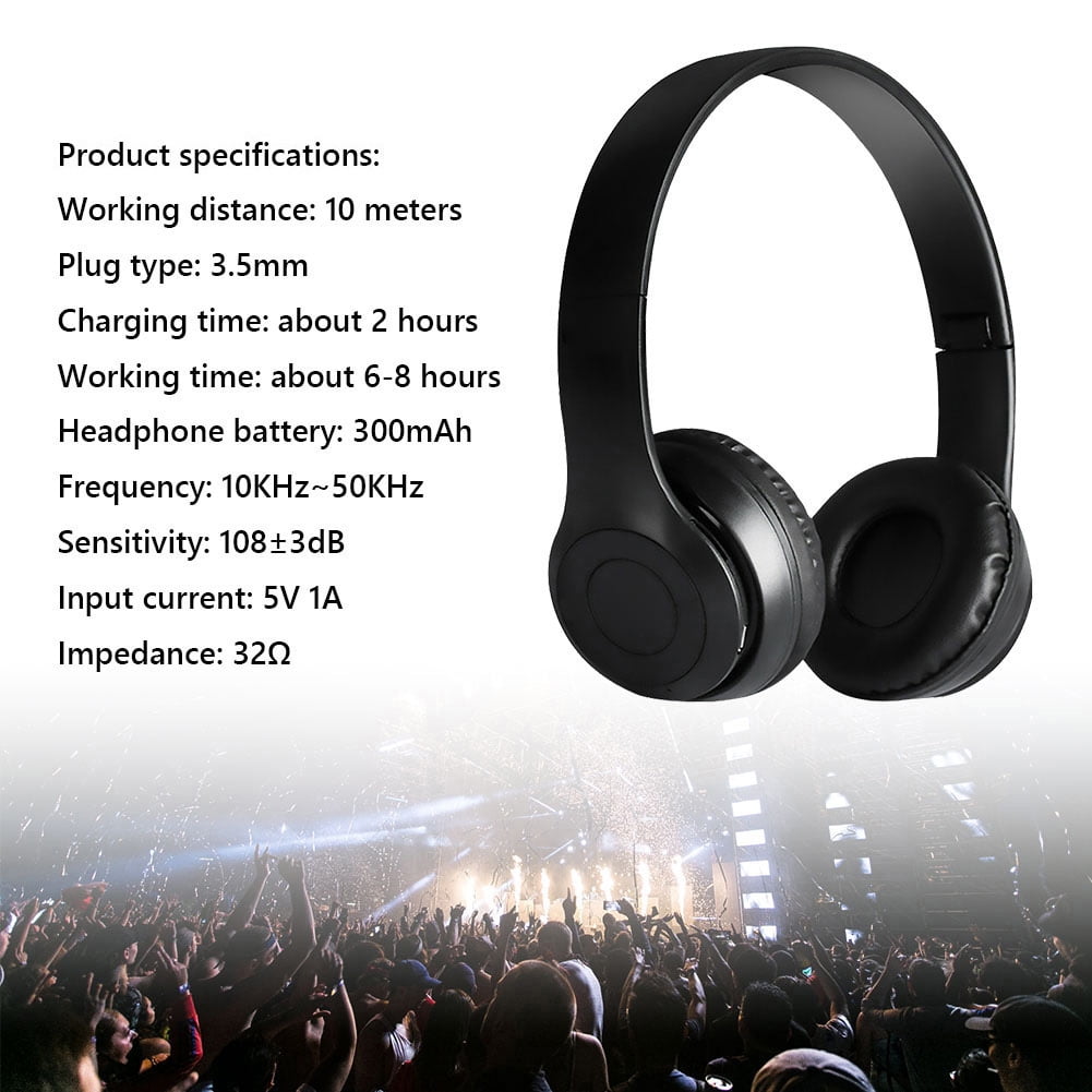 P47 Wireless Game Headset Bluetooth-Compatible 5.0 for Smartphone ...