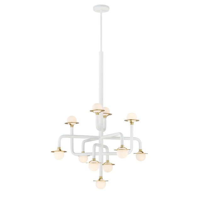 P5511-706-L-George Kovacs Lighting-Tubular - 44W 2 LED Chandelier-23.75 ...