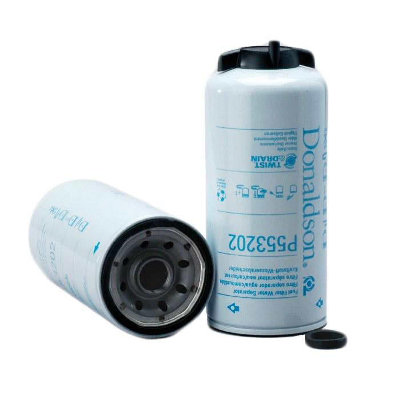 P553202 Donaldson Fuel Filter, W/S Spin-On Twis&Drain(RACOR S3202 ...