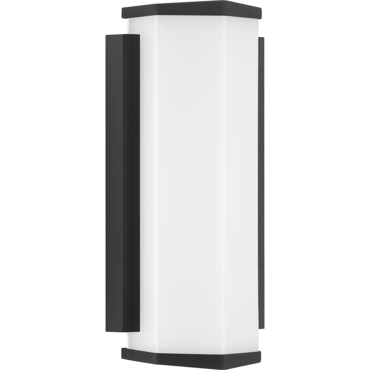 Progress Lighting Z-1070 Outdoor LED Wall Light, Black, Elongated ...