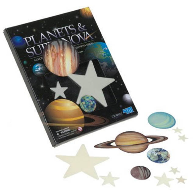 P5631 - GLOW-IN-THE-DARK PLANETS AND SUPER NOVA-100PCS - Walmart.com