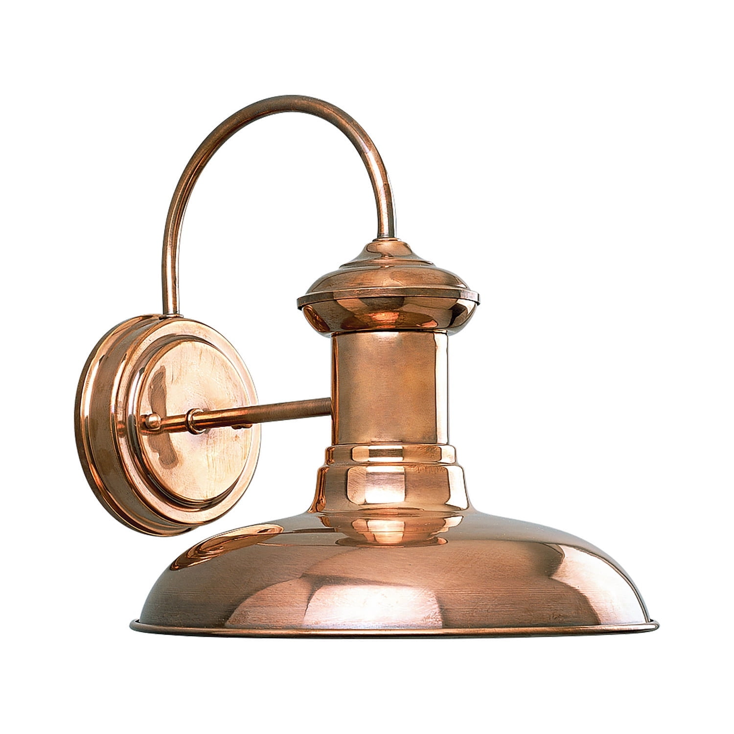 Progress Lighting Brookside 1-Light 10" Copper Wall Lantern - Walmart.com