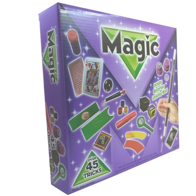 P5SI 101 - MAGIC SET 45 TRICKS INCLUDES MYSTERIOUS LEVITATING WAND ...