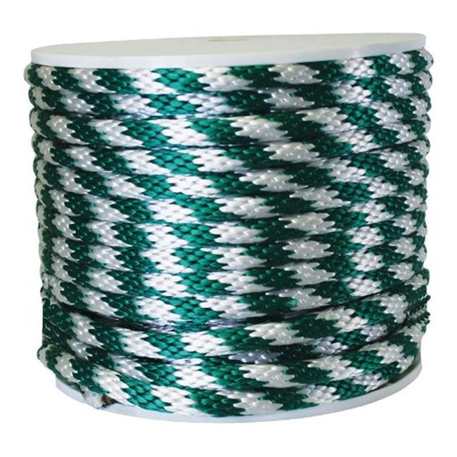 P7240S0200G70S Solid Braid Poly Derby Rope Spool 0.62 in. x 140 ft ...