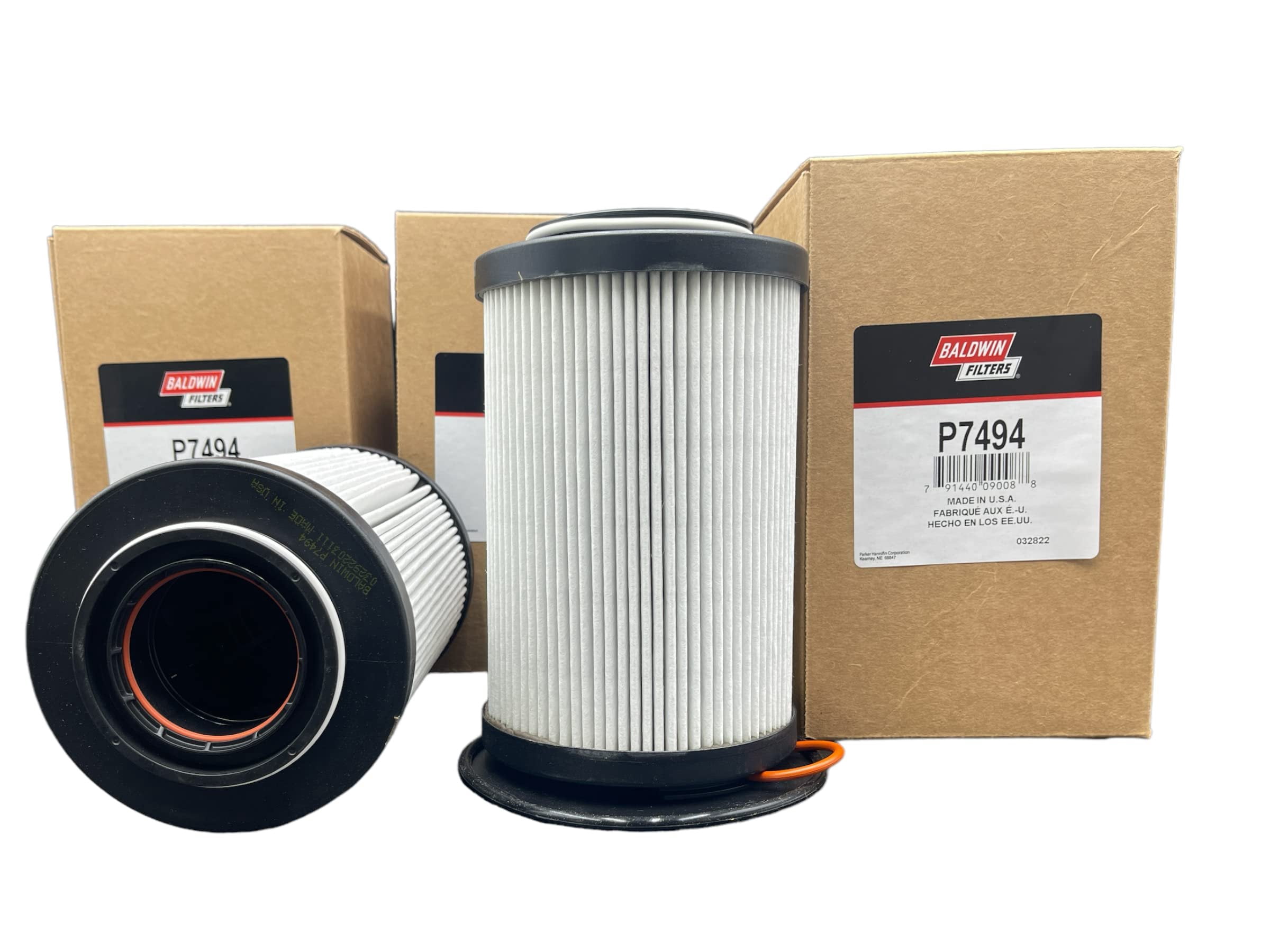 P7494 Baldwin Lube Oil Filter Element Replace 3809364, 3007498C92 Pack ...