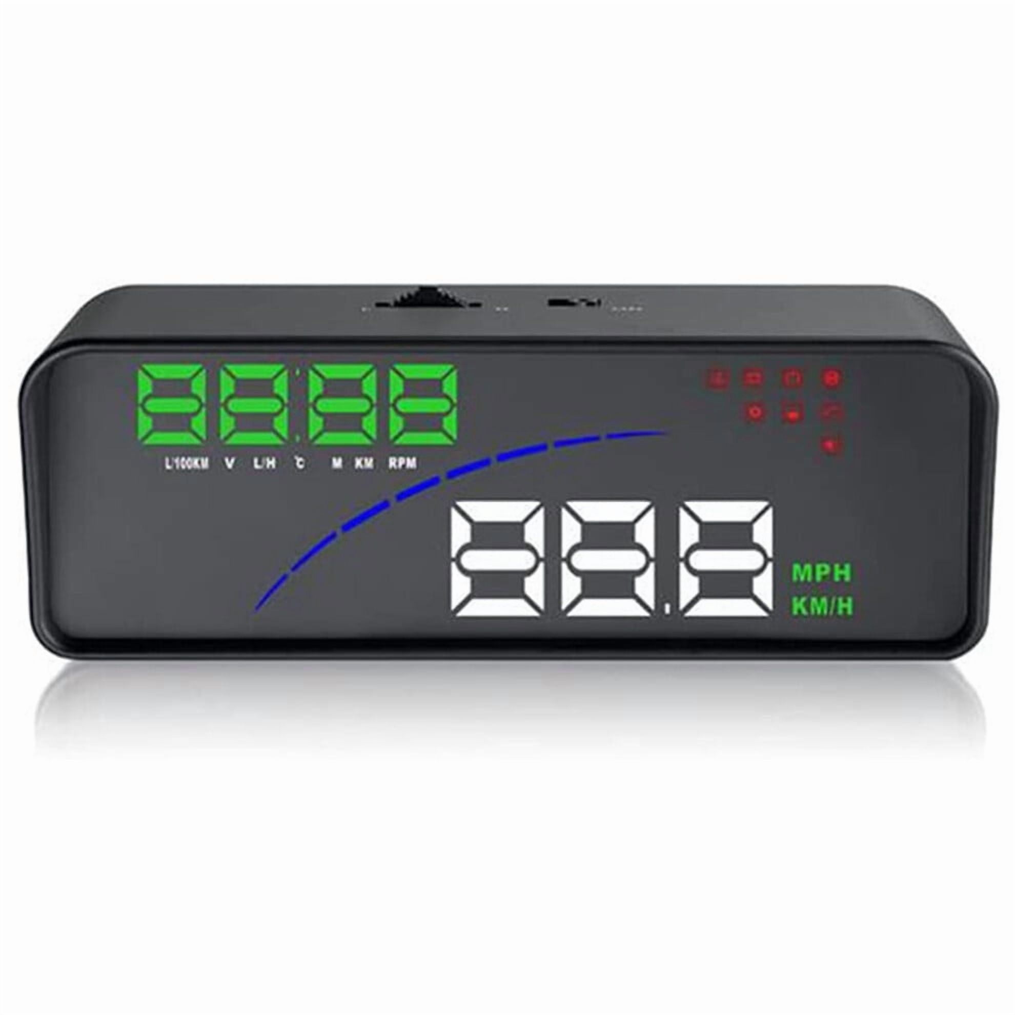 P9 Car HUD Head Up Display OBD Smart Digital Meter For Most OBD2 EUOBD ...