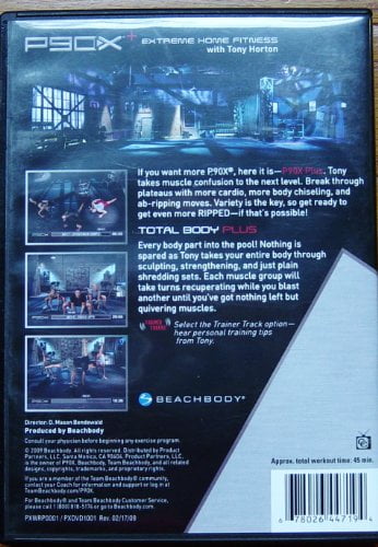 Pre-Owned P90X+ TOTAL BODY PLUS with Tony Horton by Beachbody - Walmart.com