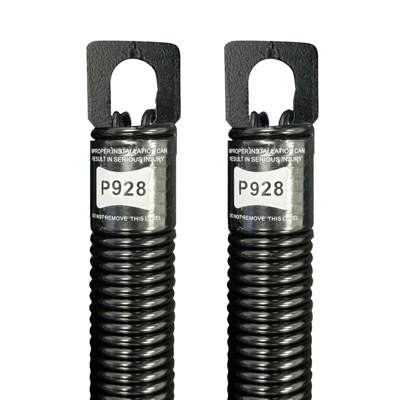 (P928) 28 in. Plug-End Extension Springs (0.148 in. No. 9 Wire) Springs ...