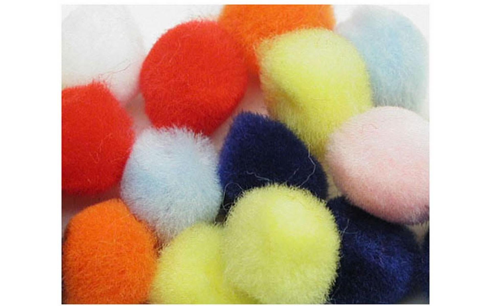 PA Ess Pom Pom 1.5" 3pc Multi - Walmart.com