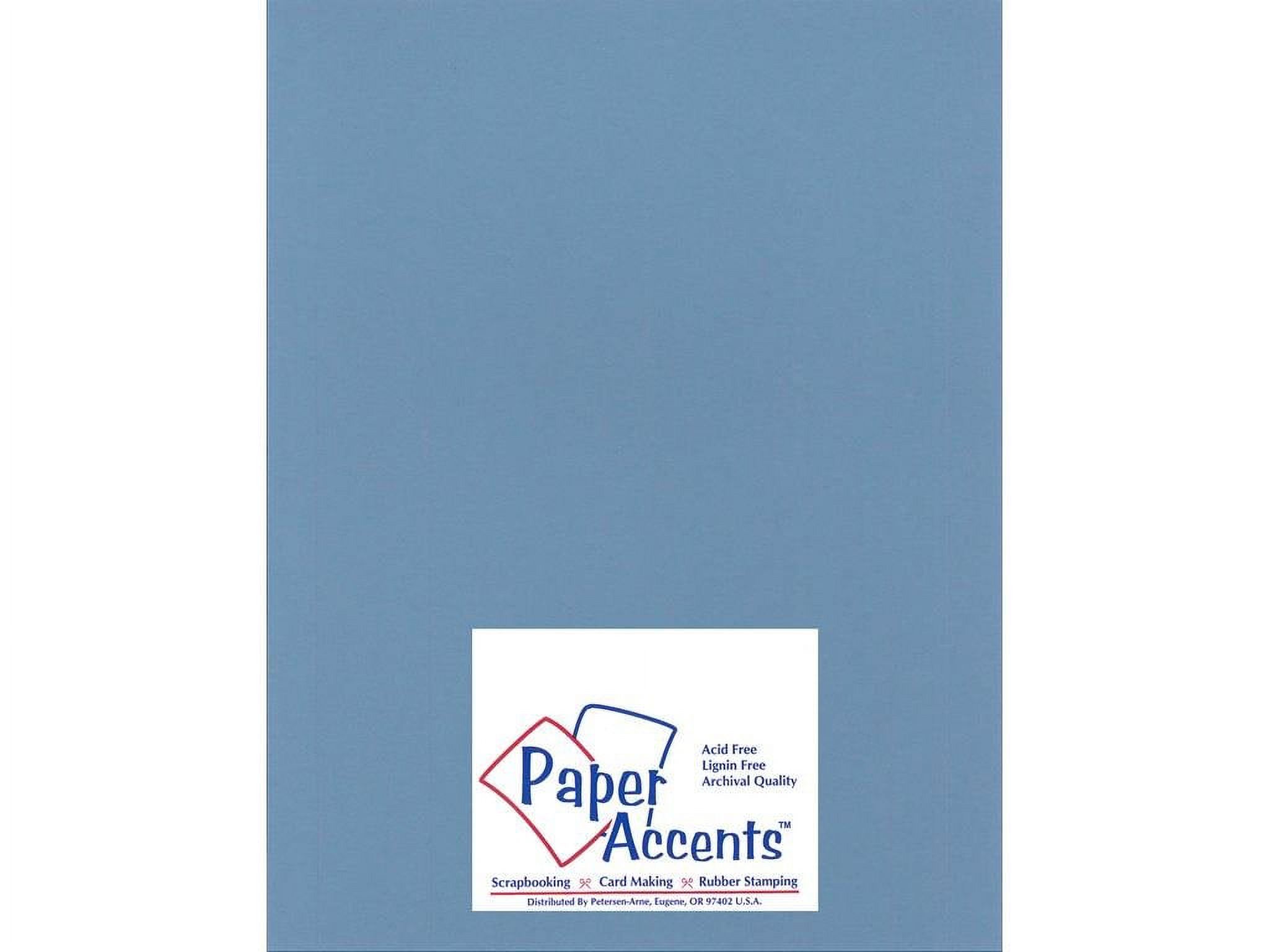 PA Paper Accents Heavyweight EC36 Smooth Cardstock 8.5" x 11" Twilight ...
